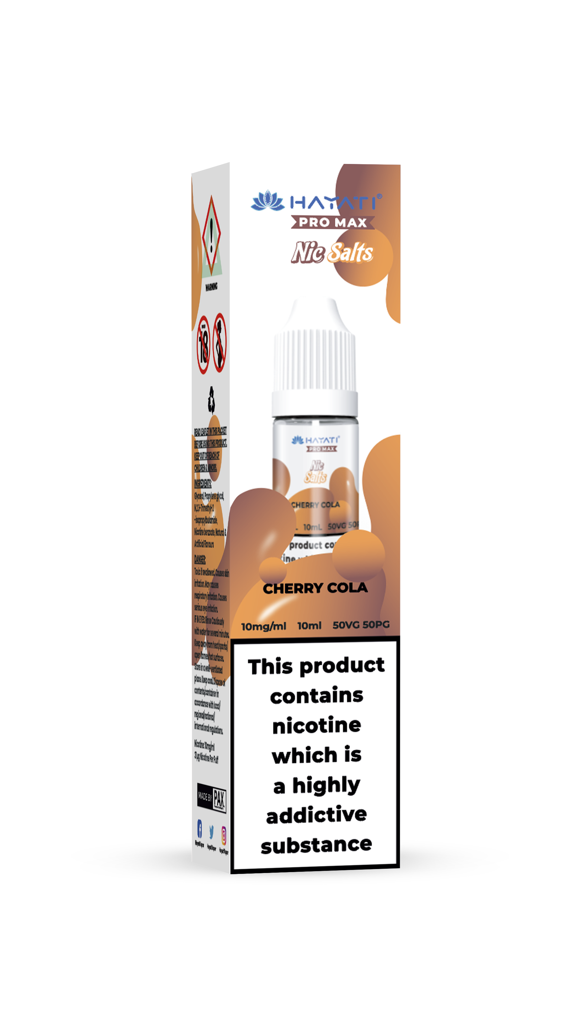 Cherry Cola Hayati Pro Max Nic Salt | Any 4 for £10.00 – Northwest Vape